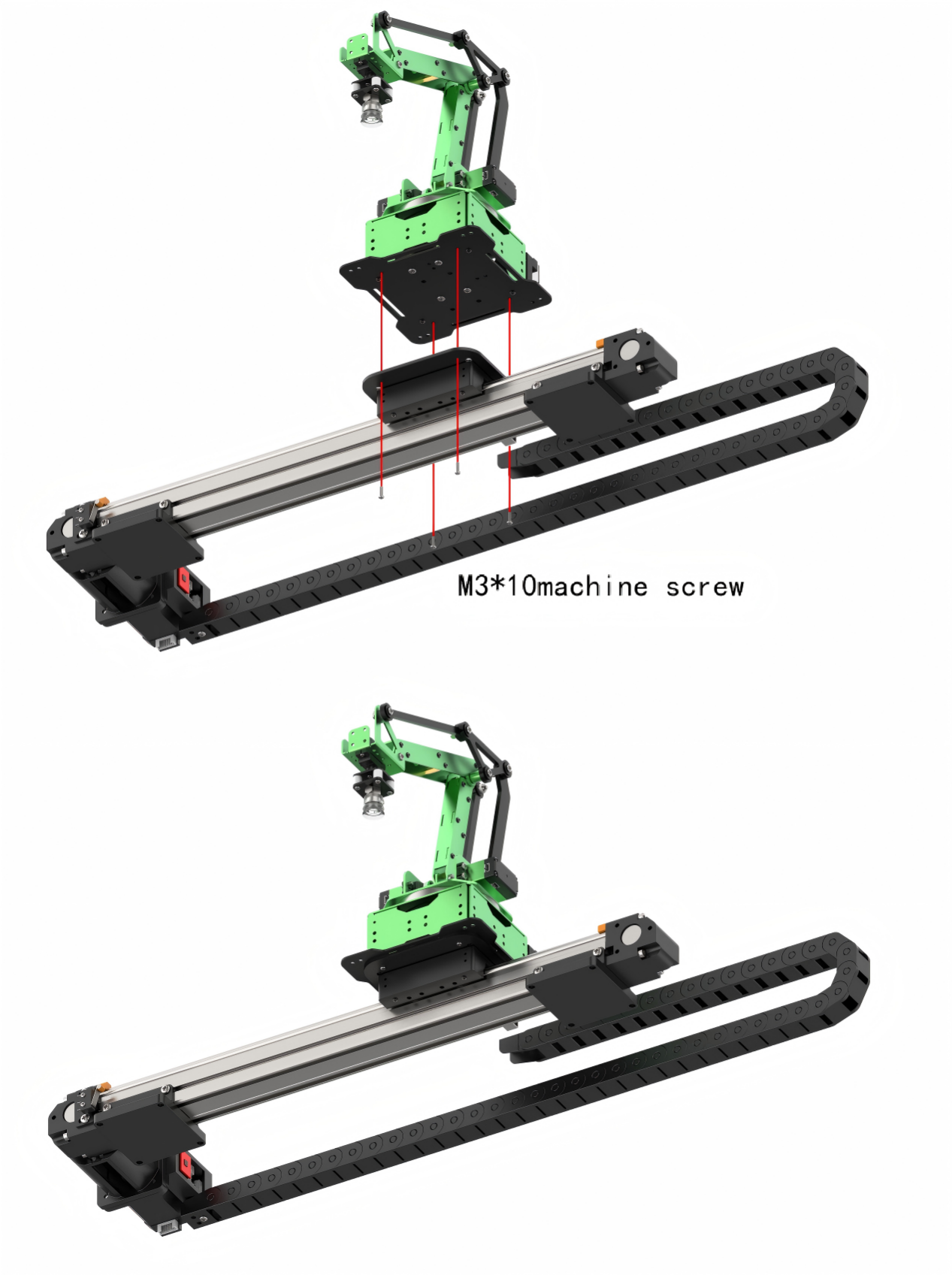 9. Sliding Rail Control — MaxArm v1.0 documentation